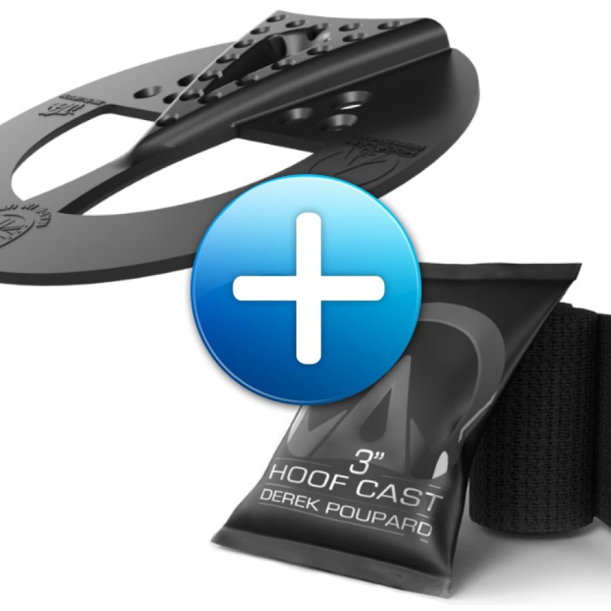 3D HoofCare Half Mesh Hoof Pad - HorseCare