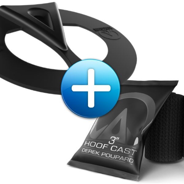 3D HoofCare Half Mesh Hoof Pad - HorseCare
