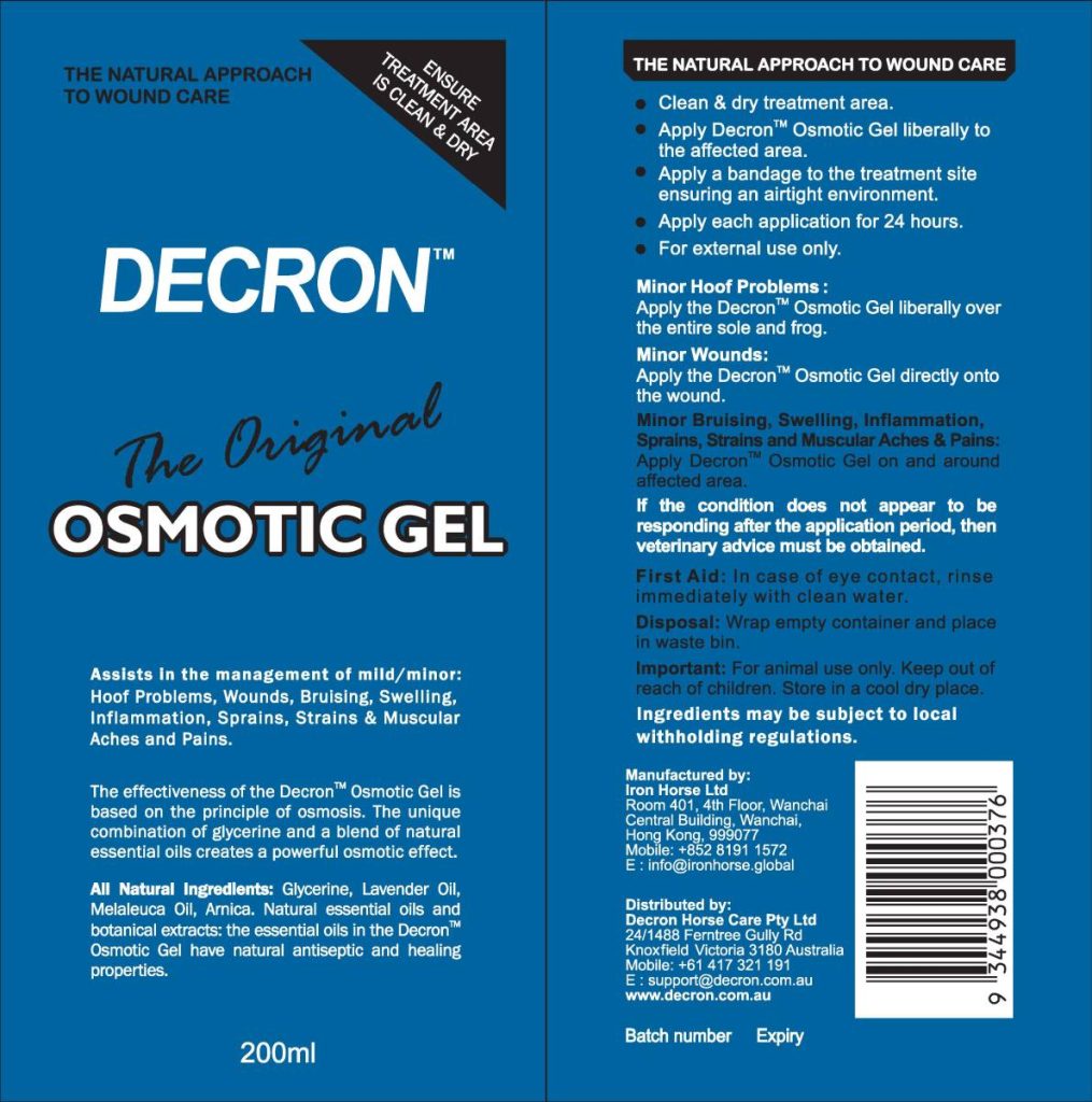 Decron Osmotic Gel for Equine Care - HorseCare